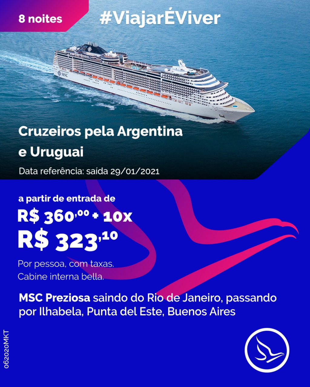 Cruzeiros pela Argentina e Uruguai - Sunline Cruzeiros pela Argentina e Uruguai - Sunline